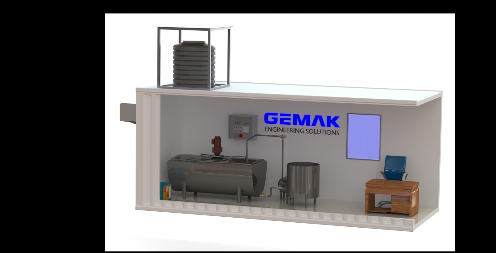 Portable Milk Collection Unit | Gemak Engineering Solutions