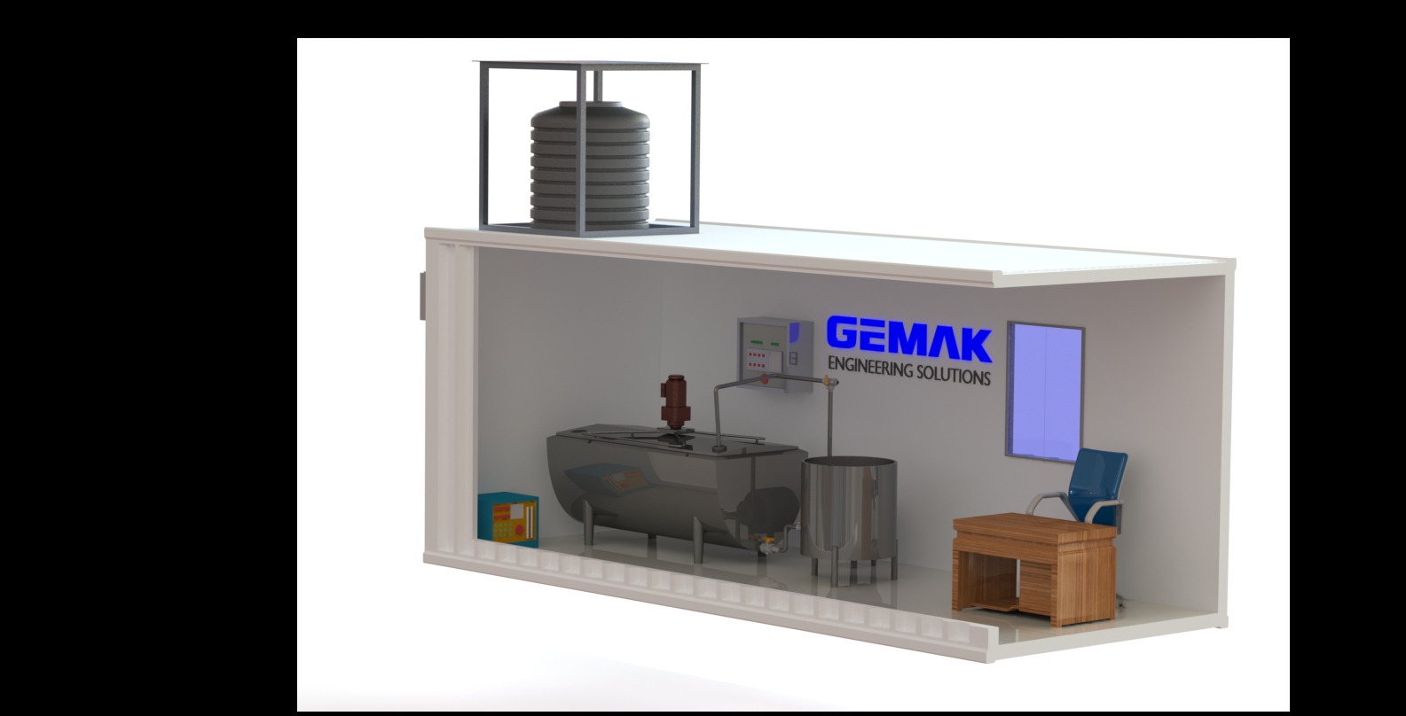 Portable Milk Collection Unit | Gemak Engineering Solutions