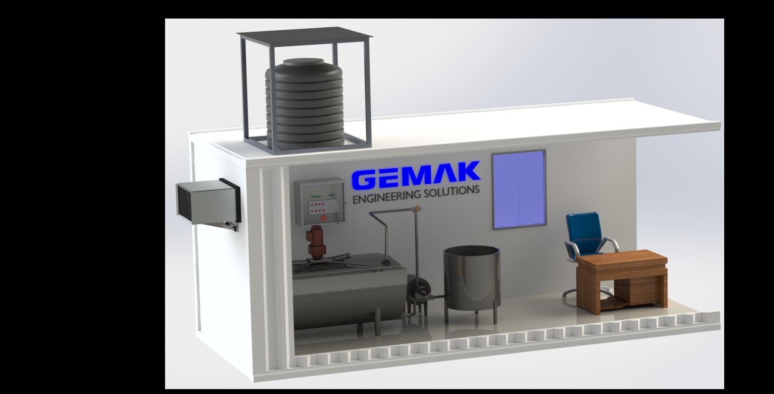 Portable Milk Collection Unit | Gemak Engineering Solutions