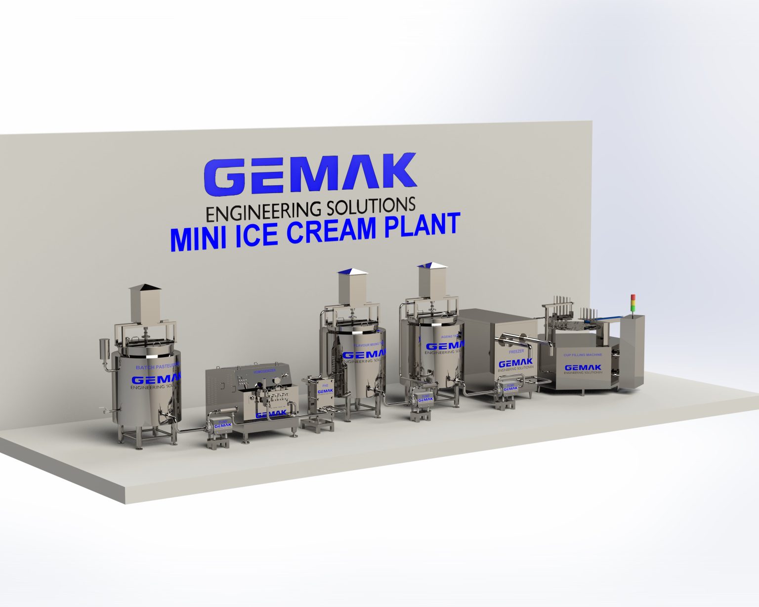 Mini-Ice Cream Plant | Gemak Engineering Solutions